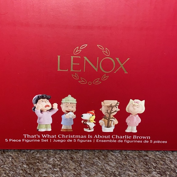 Lenox | Holiday | Nwt Lenox Peanuts 5 Pc Figurine Set | Poshmark